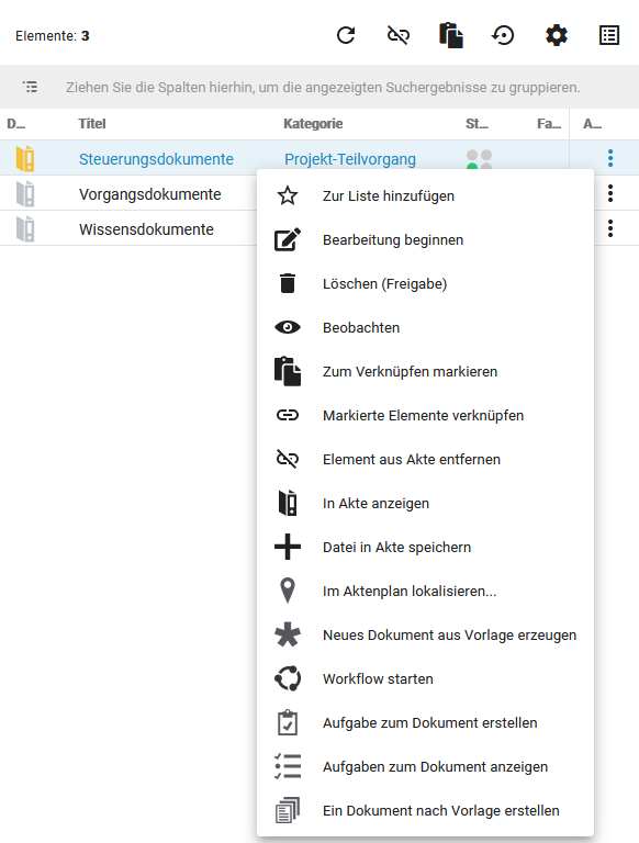 Datei:Xential ein Dokument nach Vorlage erstellen.png – DMS/eAkte-Wiki